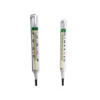 China Adult Baby Manual Armpit Clinical Thermometer 120mm Gallium Indium Mercury Free CE ISO13485 for sale