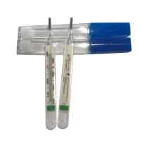 China Mercury Free Clinical Glass Thermometer 35C to 42C CE ISO13485 for Oral Rectal Axillary for sale