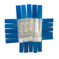China Mercury Free Clinical Glass Thermometer 35C to 42C CE ISO13485 for Oral Rectal Axillary for sale