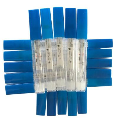 China CE Approved Mercury Free Glass Clinical Thermometer 35C to 42C for Baby and Adult for sale
