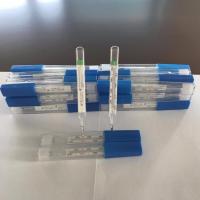 China Mercury-Free Glass Thermometer 35C-42C CE ISO13485 Customizable for Baby Adult for sale