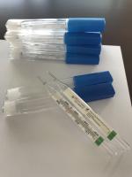 China Mercury-Free Glass Thermometer 35C-42C CE ISO13485 Customizable for Baby Adult for sale