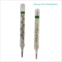China Customized Support No Mercury Glass Tube Clinical Thermometer for Applications for sale