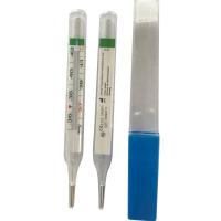 China Mercury Free Glass Thermometer CE Approved High Accuracy 41°C 0.1°C Resolution Waterproof for sale