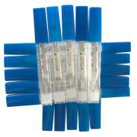 China Mercury Free Glass Thermometer 35C to 42C Hospital Grade Clinical Fever Temperature for sale