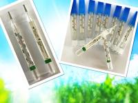 China Mercury Free Glass Thermometer 35C to 42C Hospital Grade Clinical Fever Temperature for sale