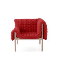 China Antique Style Curved Leisure Armchair Light Luxury Lazy Lounge Chair Single Sofa for sale
