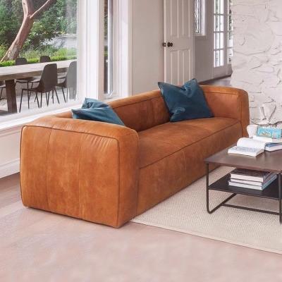 China Nordic Latex Technology Fabric Sofa Small Loft Industrial Style Retro Living Room Sofa for sale