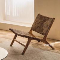 China Light Luxury Single Person Lounge Chair Lazy Recliner Designer Casual Tiger Chair for sale