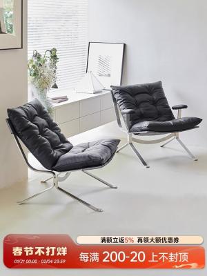 China Retro Single Sofa Chair Solid Wood Leisure Single Seat Lounge For Hotel Club Reception for sale