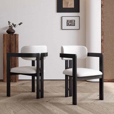 China Nordic Solid Wood Dining Chair Italian Minimalist Hotel Coffee Shop Negotiating Chair for sale