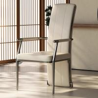 China Indoor Italian Type Solid Wood Armrest Chair , Tea Table Master Chair OEM Design for sale