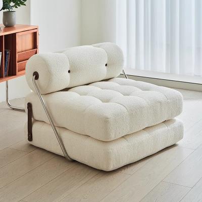 China Dual Purpose Living Room Single Sofa Bed Chair Dual Rollaway Lazy Single Couch Bed for sale