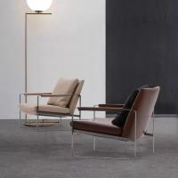China OEM ODM Nordic Single Sofa Chair Living Room Light Luxury Individual Lounge Chair for sale