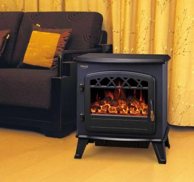 China log burning electric flame effect fires fireplace stove ND-181M chimenea electrica Cheap for sale