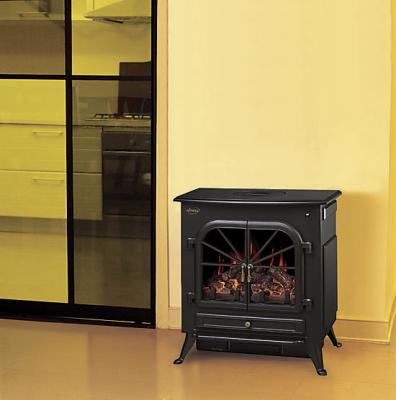 China Nd-18f1 Rc Wooden Freestanding Electric Fireplace Flame Heater Chimenea Estufa Log Stoves for sale