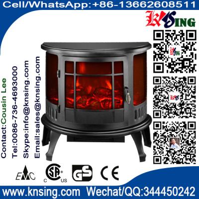 China Electric Fireplace Heater 3 Sided Freestanding electric Stove SF-23 Log flame effect INDOOR HEATER room heater for sale