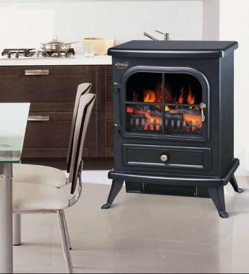 China log burning flame electric fires stoves FIREPLACE heater ND-18D1 chimenea Sentik Milton Estufa room heater hot sale for sale
