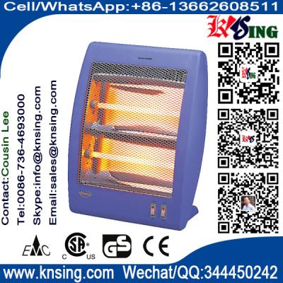 China Halogen Electric Heater(Portable Style) DES-901 yellow withe blue pink room heater 400W/800W quartz/halogen heater for sale