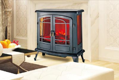 China Big Freestanding Electric Fireplace Heater electric stoves SF-28 Indoor heater room heater LOG FLAME LIGHT DIMMER for sale