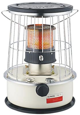China kerosene heater wick TS-77 COC Triple tank safety appravol  glass chimeny Portable ALPACA room heater for sale