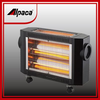 China infrared radiant quartz heater SYH-1206 2000W electric heater for room indoor saso/ce/coc certificate Alpaca manufactory for sale