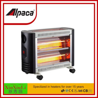 China infrared radiant quartz heater SYH-1206C electric heater for room indoor saso/ce/coc certificate Alpaca manufactory for sale