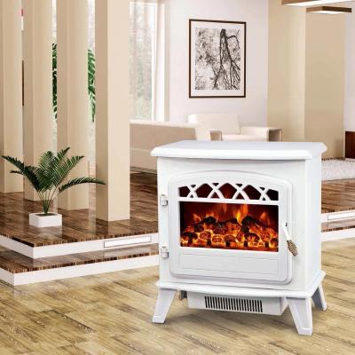 China electric fireplace heater log burning flame effect antique electric stove ND-181ML cheap room heater indoor heater for sale