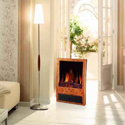 China log burning LED flame effect electric fireplace heater stoves NDY-20D portable wooden finish climat room/indoor heater for sale
