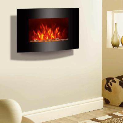 China Wall Mounted Electric Fireplace Heater(pebbles Fuel) 35