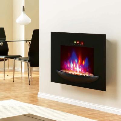 China wall mounted fireplace wall hang real flame effect,colorful style,LED lights,Red,Orange,Blue,EF550/EF550K,space heater for sale