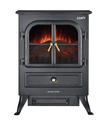 China best sell Freestanding Electric Fireplace heater EF-22PM chimenea electrica log flame Stoves china supplier room heater for sale