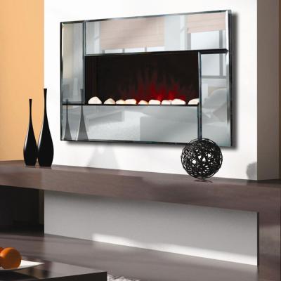 China Fire Sense Wood Wall Mounted Electric Fireplace EF425S/EF425SP/EF425SL/EF425K mirror Chimenea Sentik Stone room heater for sale