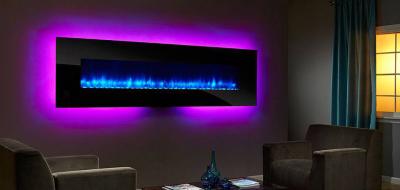 China led flame electric  fireplace  95