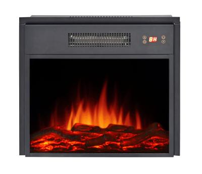 China insert electric fireplace heater EF-18 LED flame firebox with matel for living room for sale