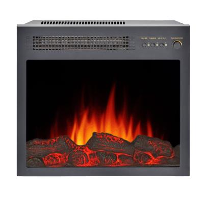 China insert electric fireplace heater EF-18B 18 inches LED flame firebox for living room for sale