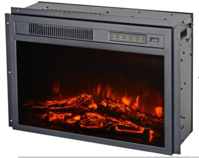 China insert electric fireplace heater EF-30AKF 23inches with trim LED flame firebox for living room for sale