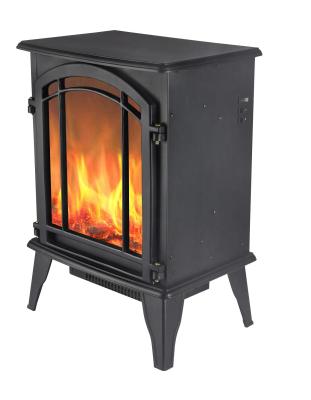 China Cheap Freestanding Electric Fireplace burning log real flame GM2000-16A  inndoor/room heater for sale