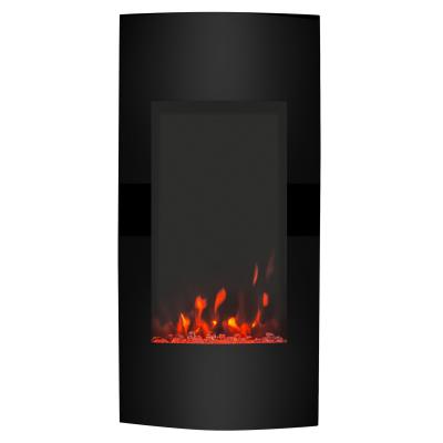 China WF-1323 crystal stone Standing Curved Wall Mounted Electric Fireplace Heater  www.knsing-com.ecer.com for sale