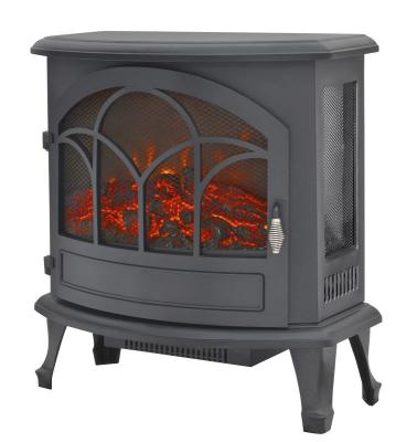 China 3 Sided Electric Fireplace SF-25 Freestanding burning log real flame for living room for sale