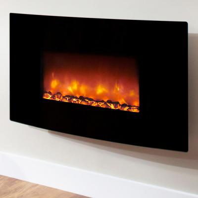 China wall mounted fireplace Be Modern Orlando Curved Electric Fire for living room for sale