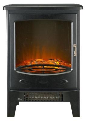 China electric fireplace heater ND-18D3PL log burning LED flame effect antique stove  cheap space room heater black cast for sale