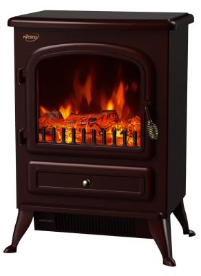 China electric fireplace heater ND-180M Metal RED housing antique stove cheap space heater indoor heater two door option for sale