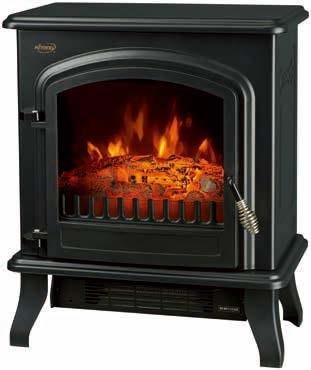 China freestanding electric fireplace heater antique stove flame effect  ND-184M space room heater for sale