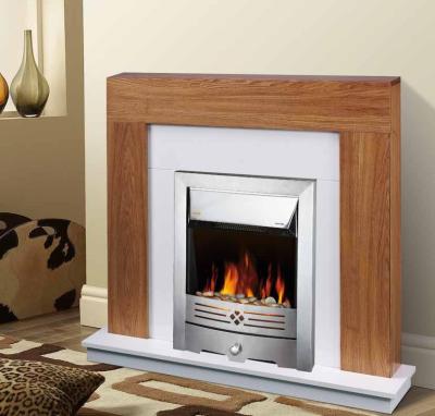 China burning electric flame effect fires fireplace stove Heater NDY-19EL Insert chimenea LED for sale