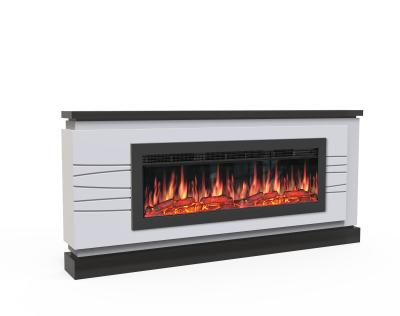 China 2 sides electric fireplace LED patented flame effect double face fire for sale