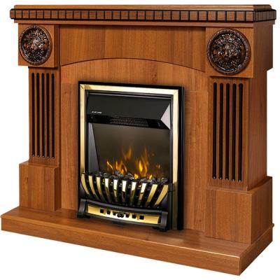 China insert or freestanding electric fireplace Heater stove NDY-19FL chimenea Silver burning flame effect  indoor heater for sale