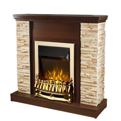 China insert or freestanding electric fireplace Heater stove NDY-19CL chimenea Silver burning flame effect  indoor heater for sale