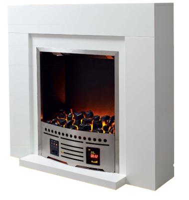 China freestanding electric fireplace Heater with matel stove NDY-19MA-E chimenea burning LED flame effect  indoor/room heater for sale