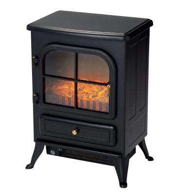 China electric fireplace heater log burning flame effect antique electric stove ND-180M cheap space heater indoor heater for sale